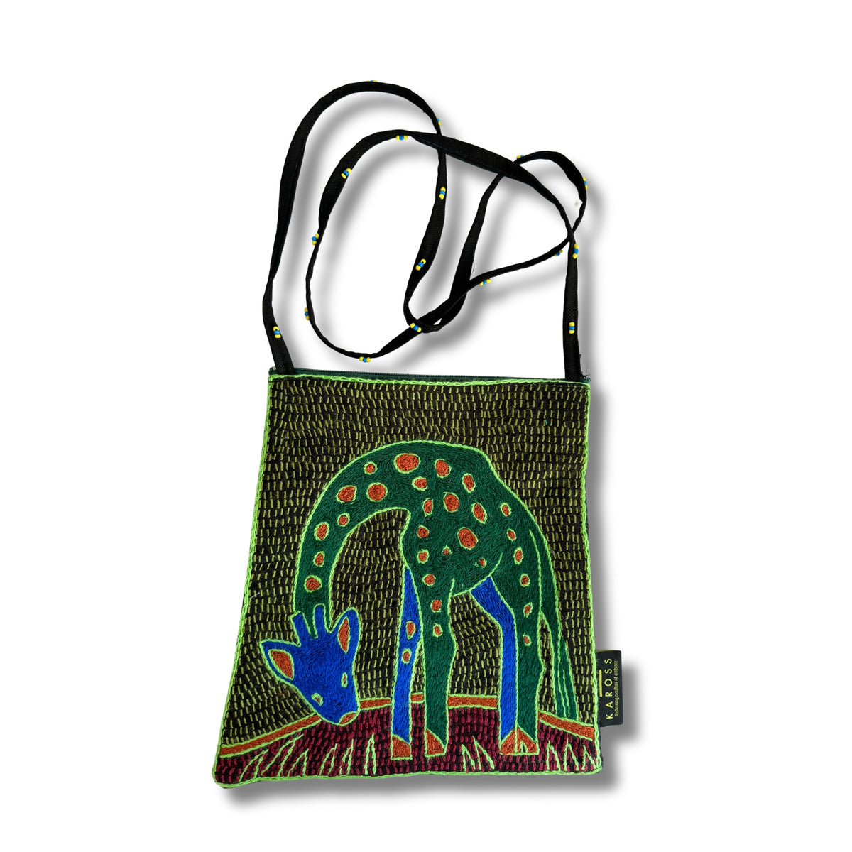 Fever Tree Hand-Embroidered Olivia Bag – Kaross