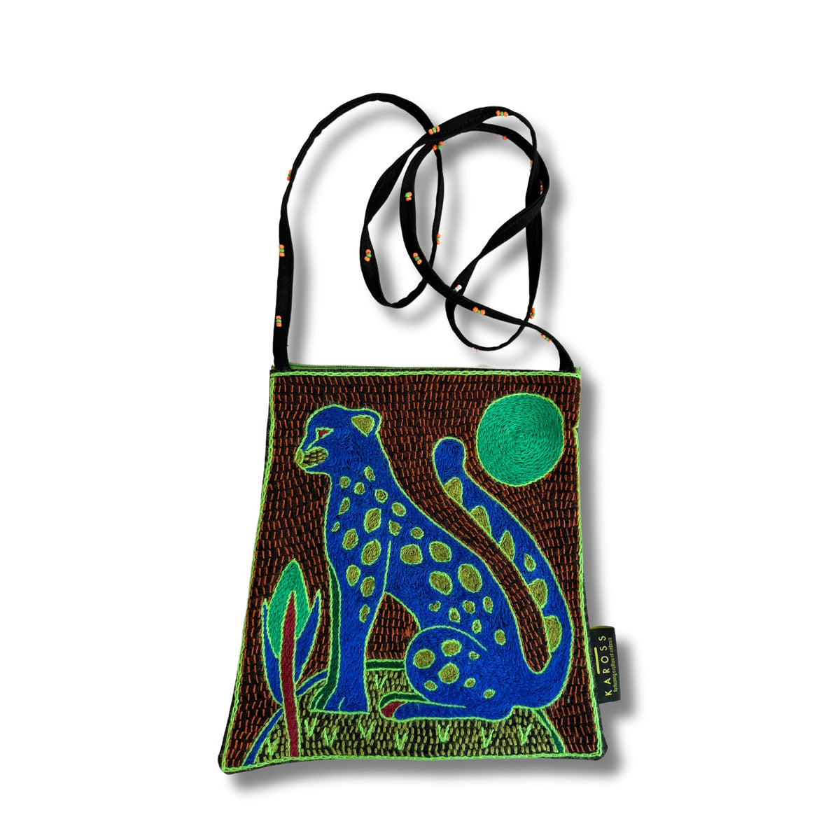 Fever Tree Hand-Embroidered Olivia Bag – Kaross